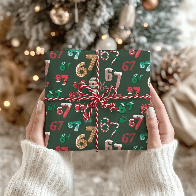 🔥LAST DAY 50% OFF - 🎁67 Meme Christmas Gift Wrap – Wrap Your Presents ...